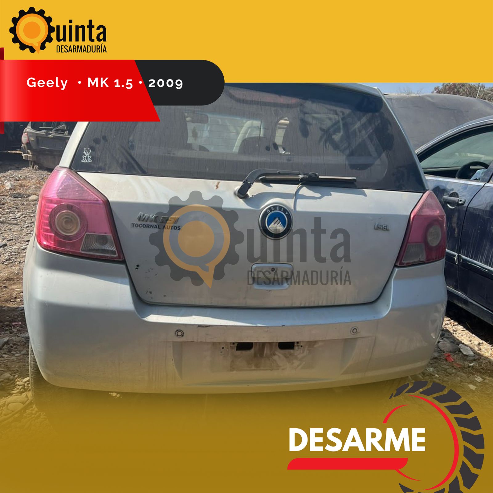 Geely MK 1.5 | Quinta Desarmaduría