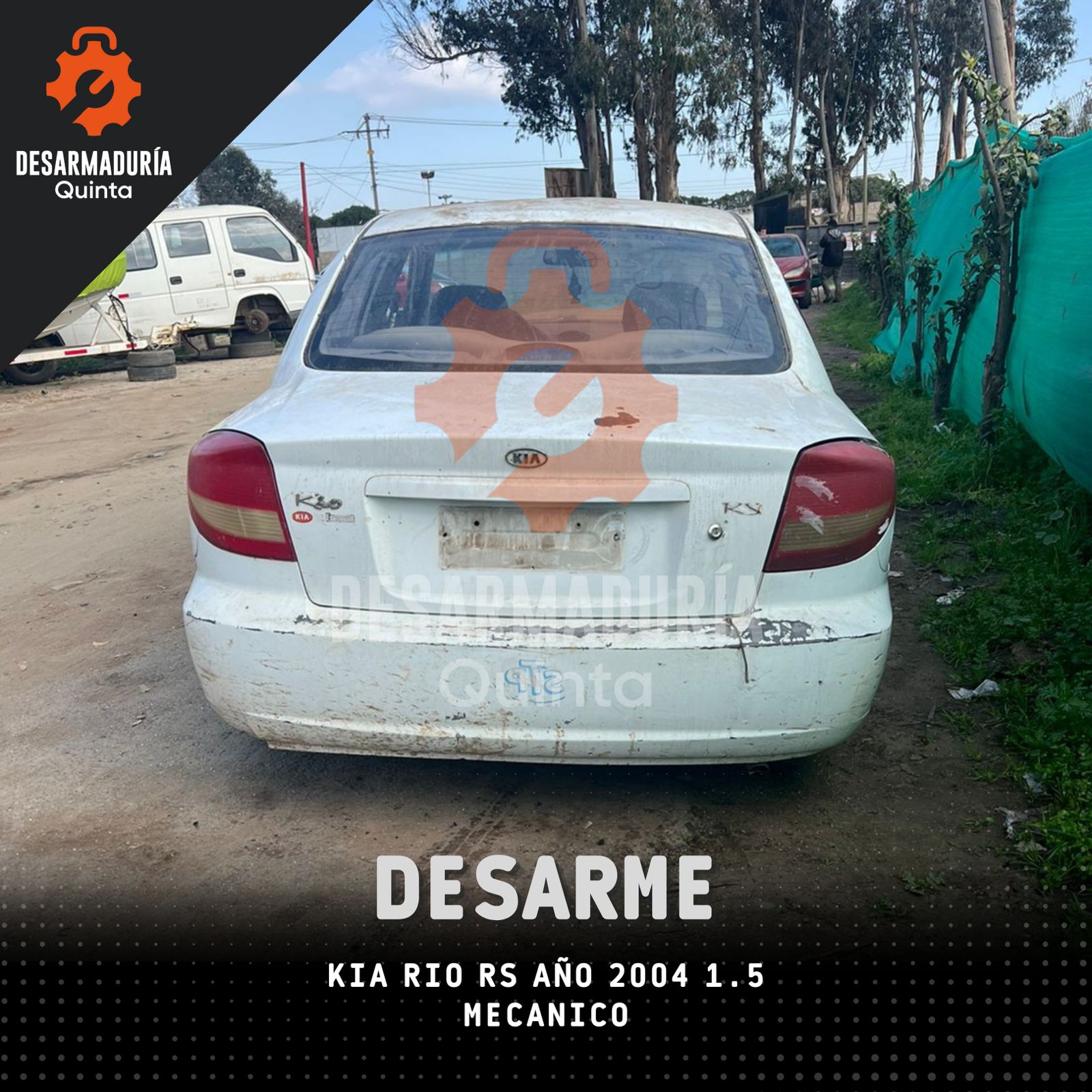 Kia Rio RS 1.5 | Quinta Desarmaduría